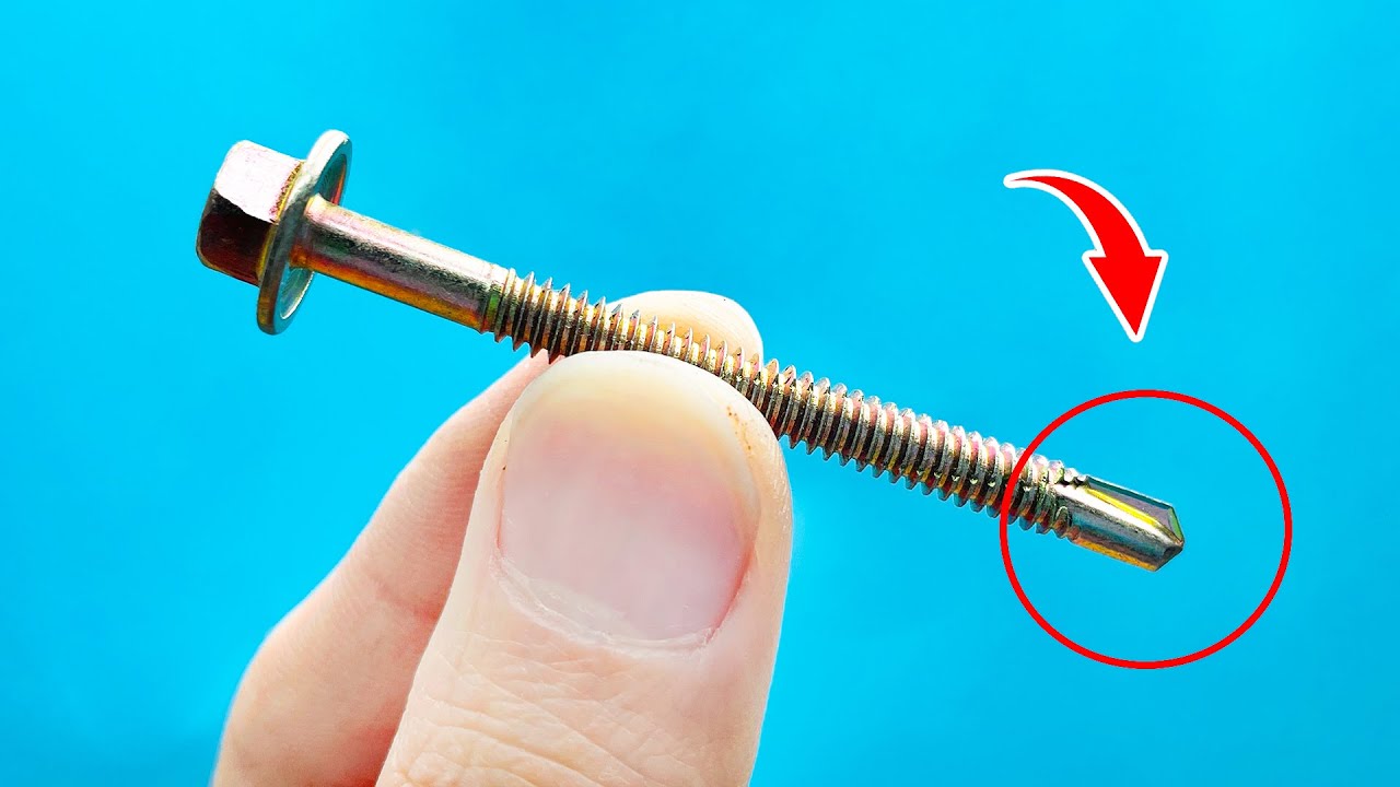 Few People Know This Feature of a Screw! You'll be Amazed at The ...