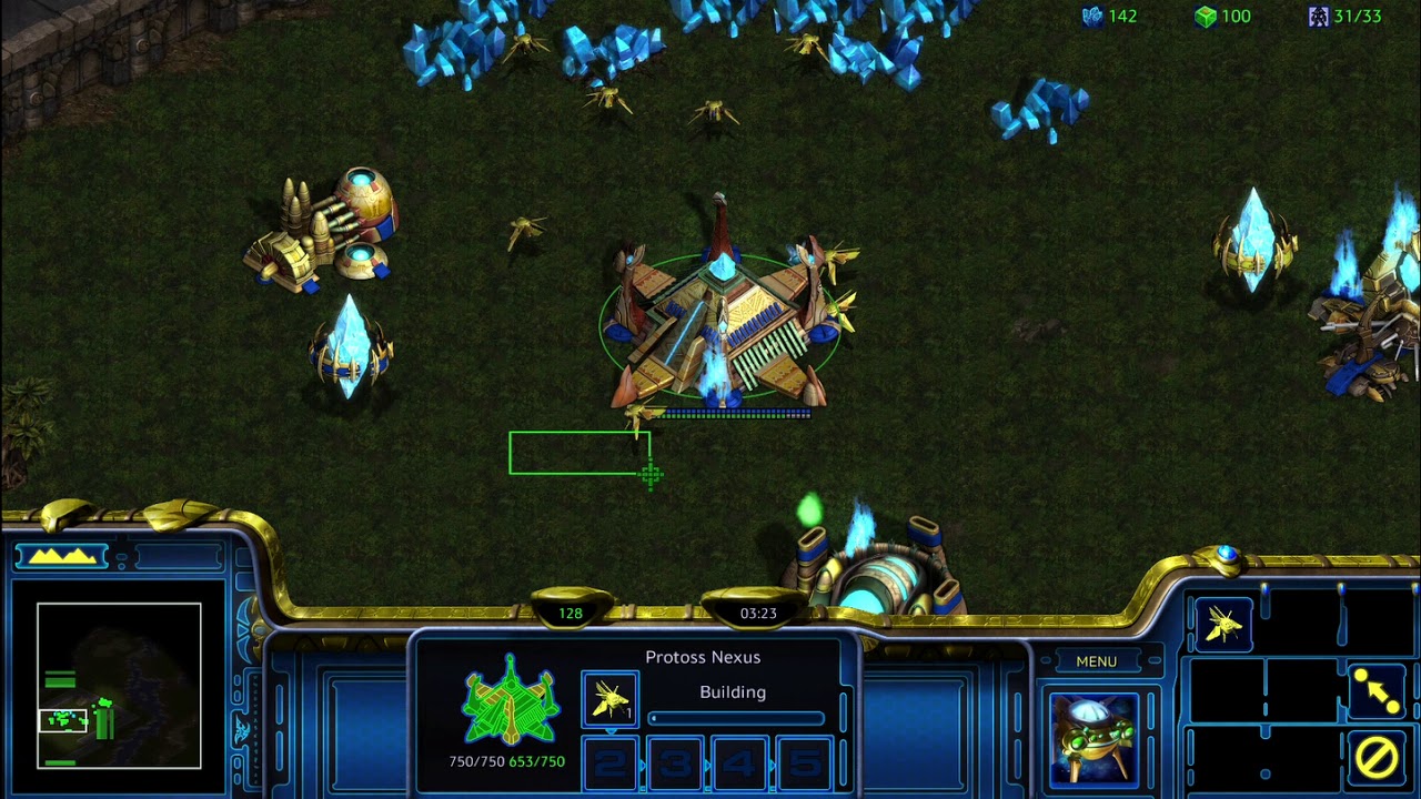 Starcraft Original Protoss Mission 1 - YouTube