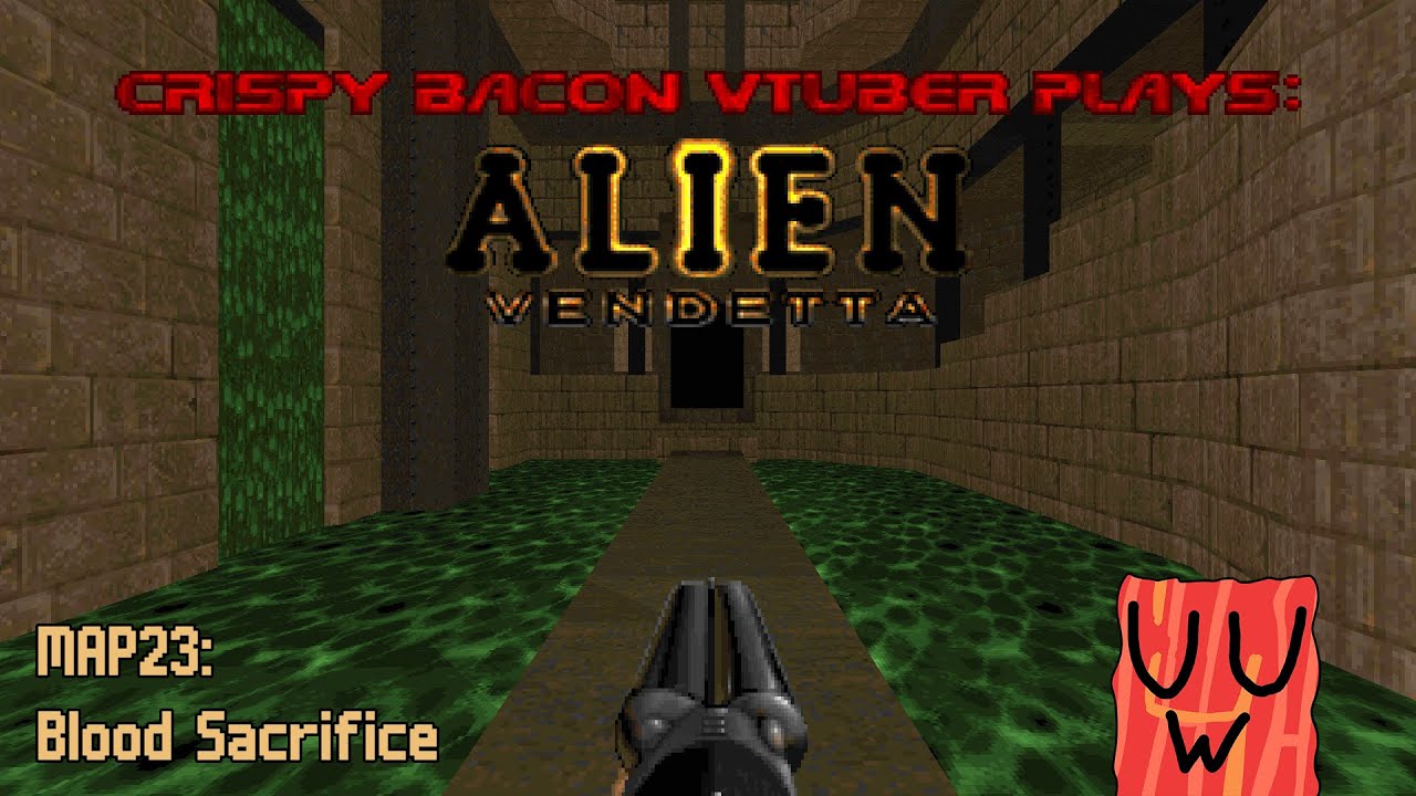 (Doom 2) Alien Vendetta - MAP23: Blood Sacrifice (Stream Playthrough ...