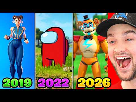 EVERY Fortnite GAMING Collab Trailer! (2019 - 2026)