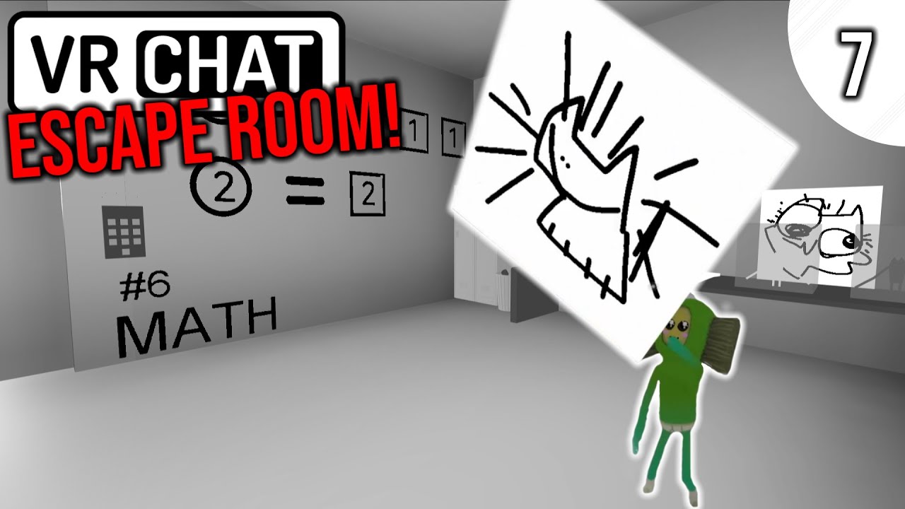 Do You Like My Drawing? | VRChat Escape Room Episode 7! - YouTube
