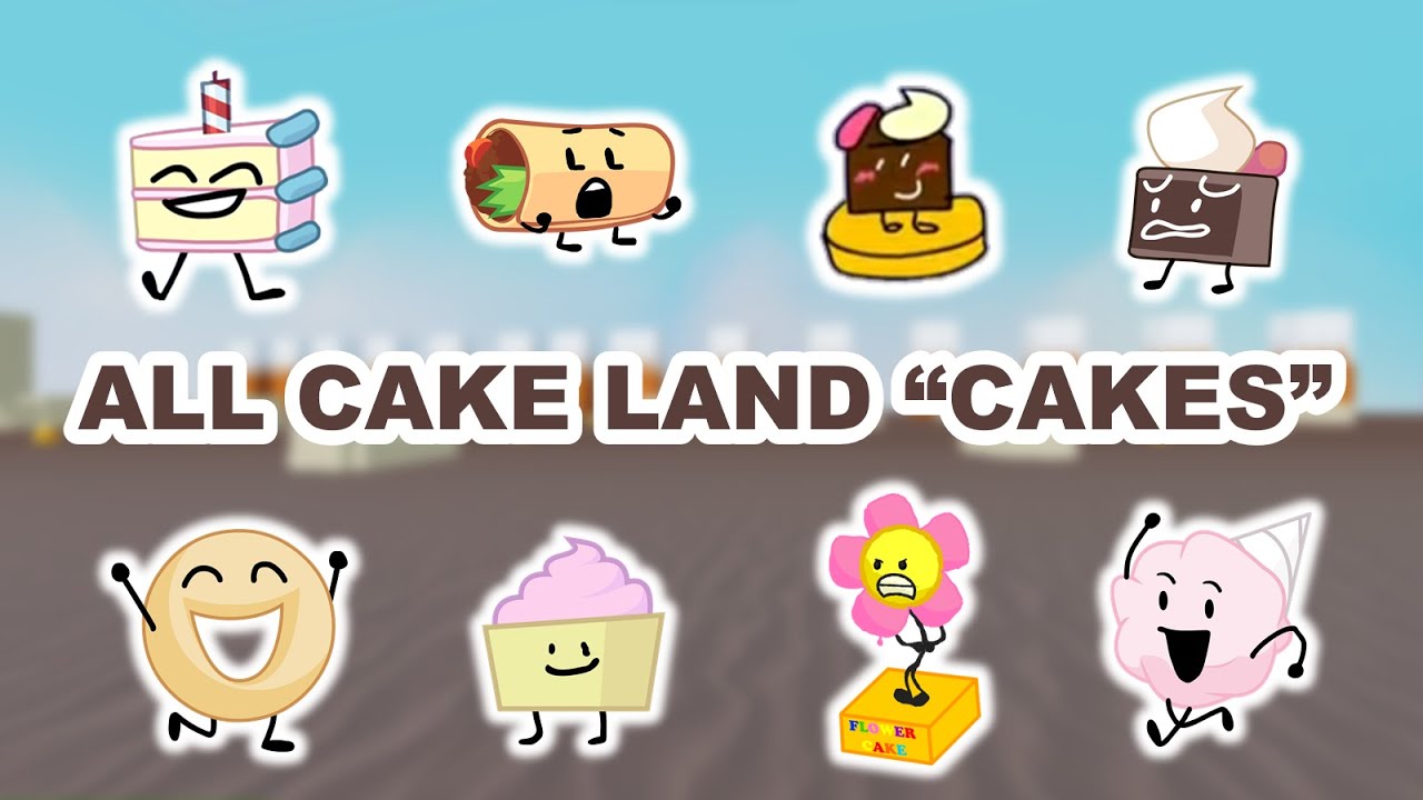 How To Get All "Cakes" In Cake Land In Find The TPOT Characters (400 ...