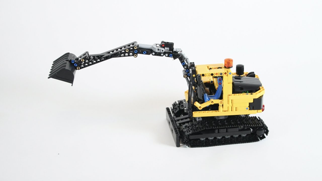 LEGO Tracked Excavator - YouTube