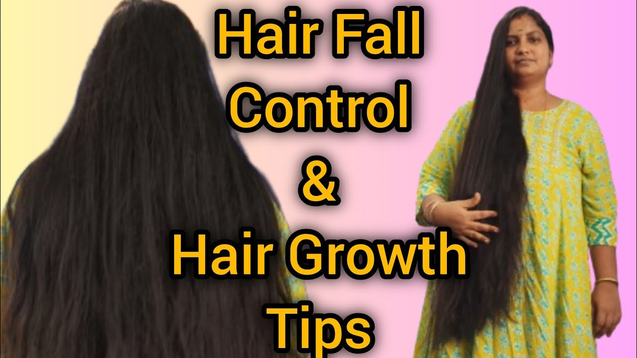 😍simple tips for hair fall& hair growth/solutions for hair fall - YouTube