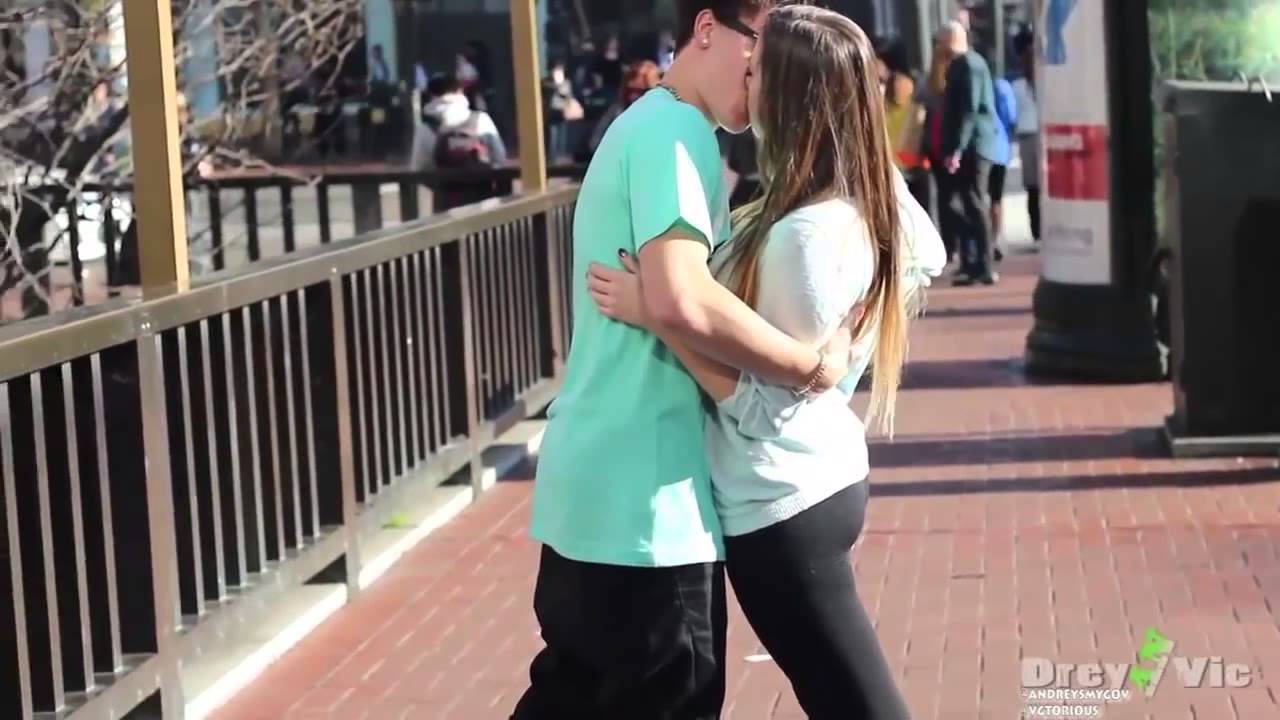 Kissing Prank Finger In Belly Button Youtube