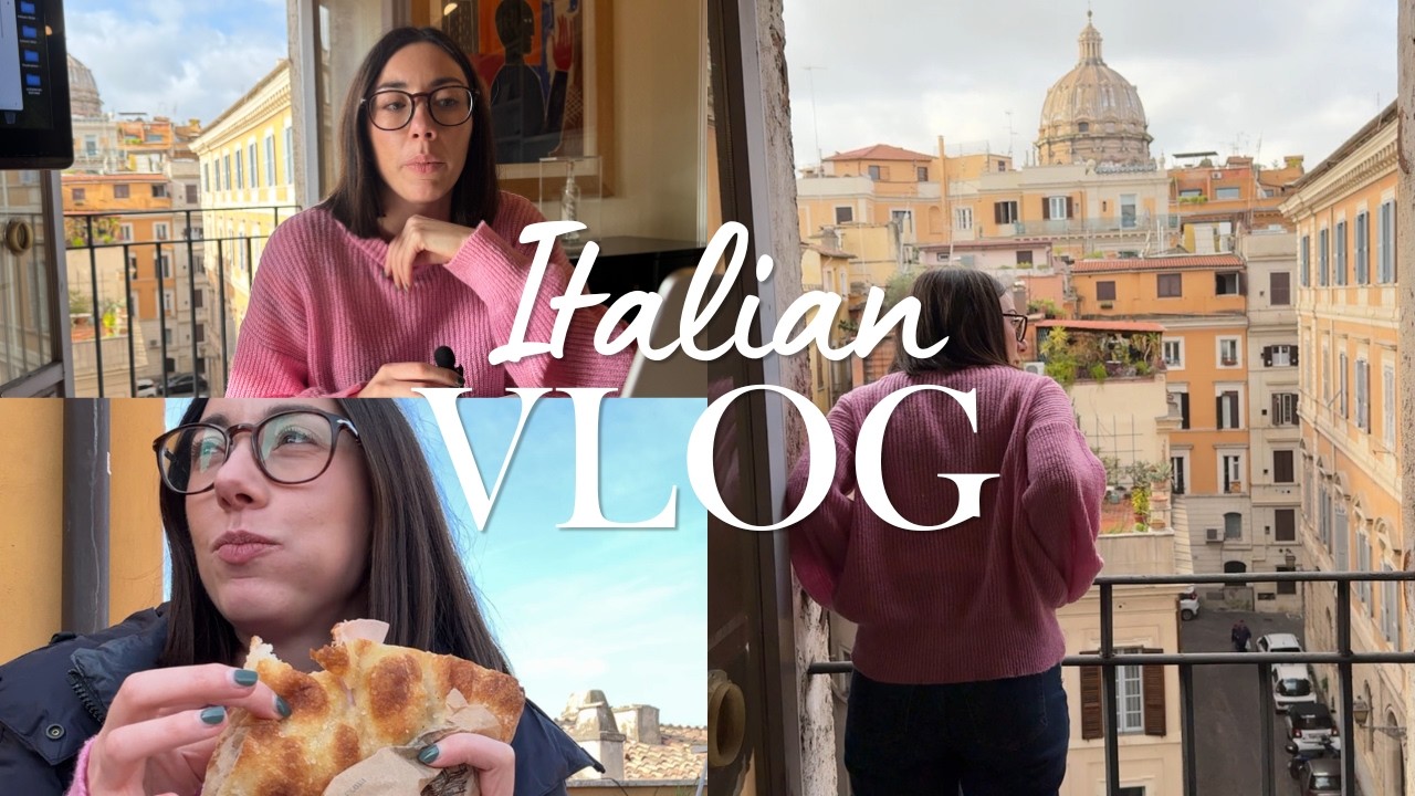Italian vlog: passate una giornata di lavoro con me in centro a Roma ...