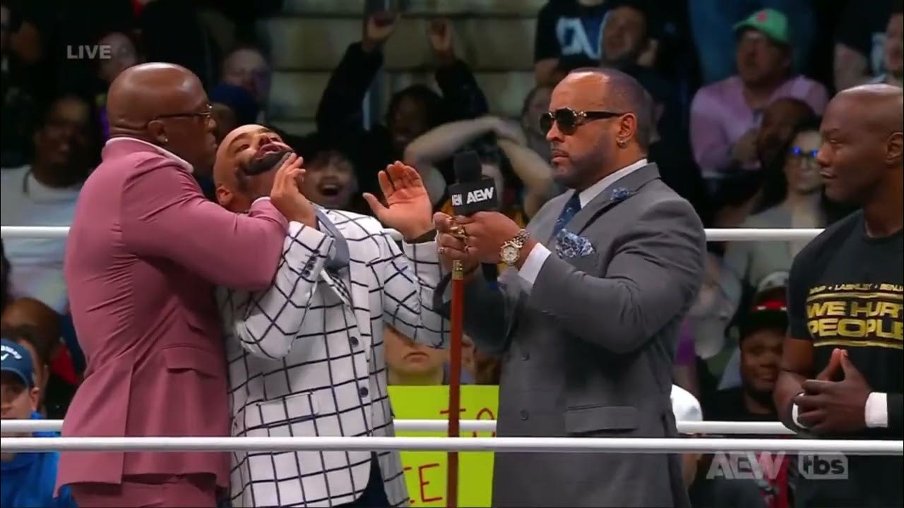 Bobby Lashley and The Hurt Syndicate Confront Ricochet! Full Segment AEW Dynamite - YouTube