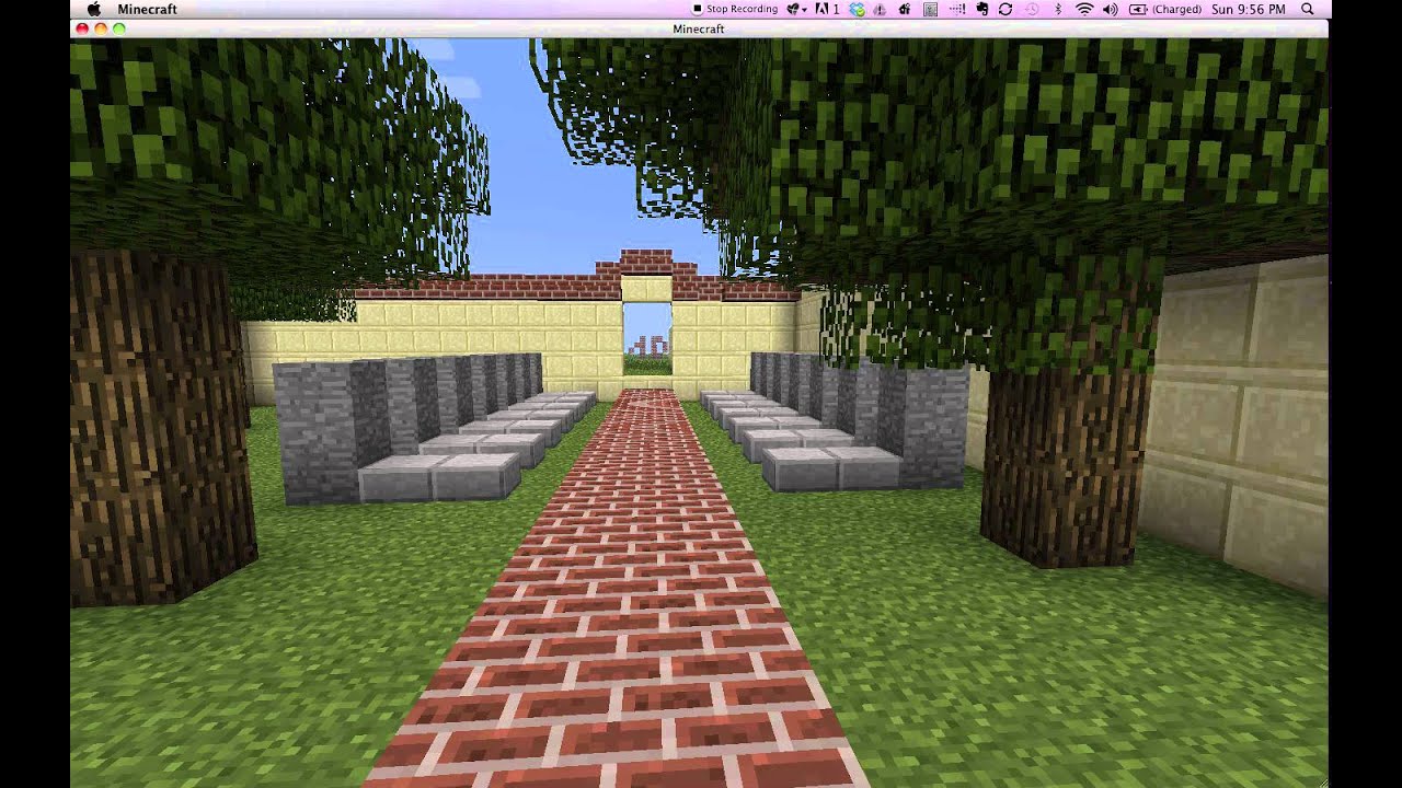 Minecraft Mission Carmel Tour - Mission San Carlos Borromeo de Rio ...