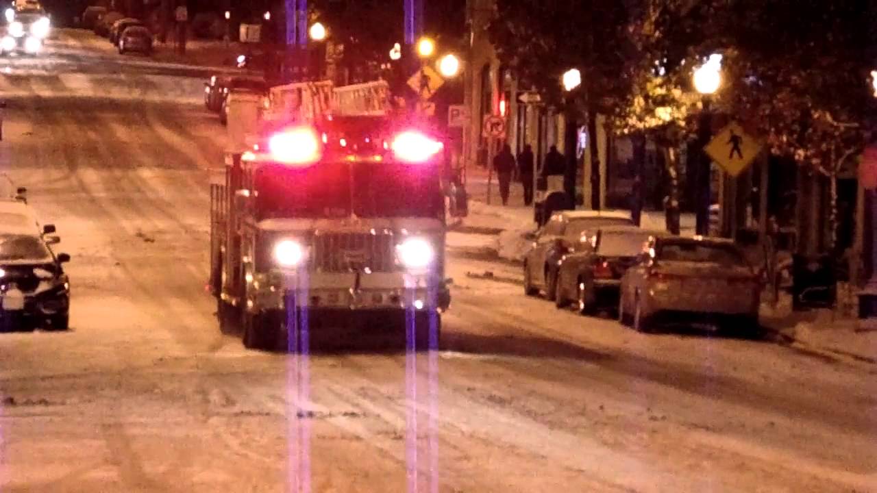 Cleveland Heights Fire Department Truck 222 - YouTube