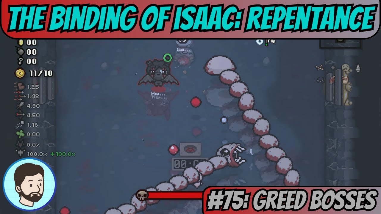 The Binding of Isaac: Repentance (PC) - Part 75: Greed Bosses - YouTube