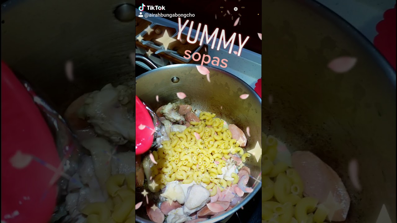 How to make Sopas - YouTube