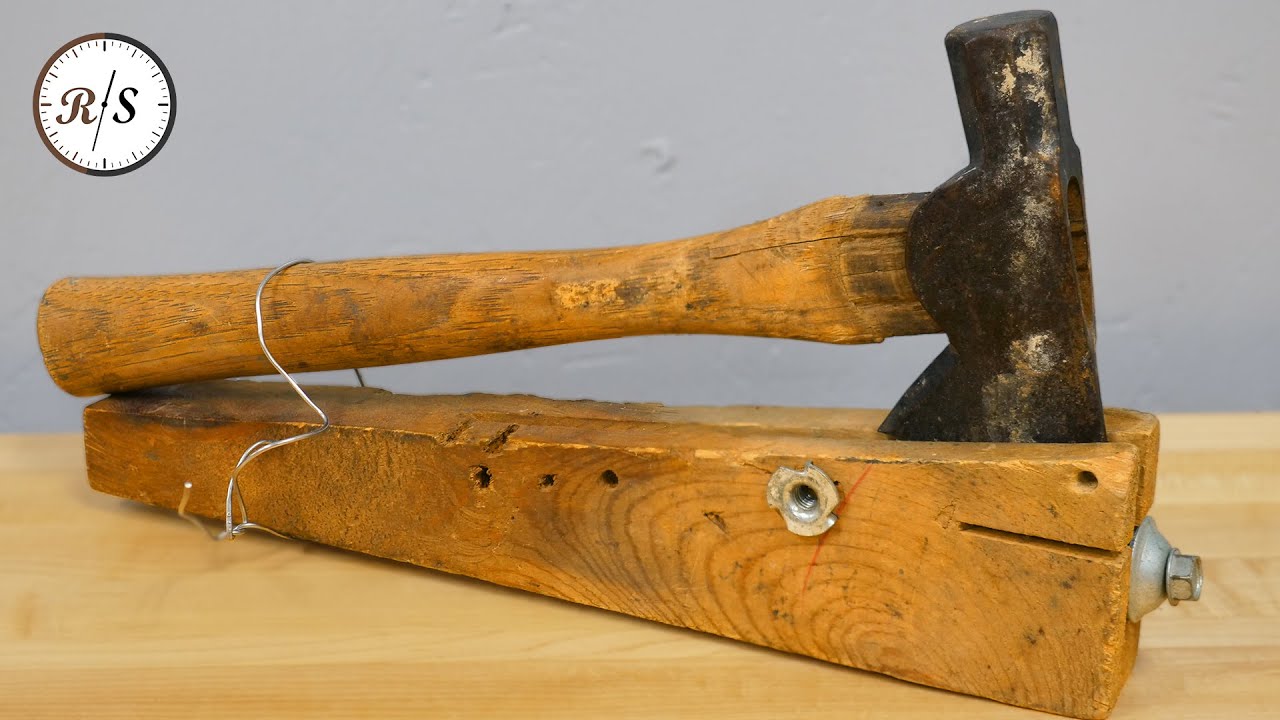 Restoring my Grandfather's Old Hatchet - YouTube