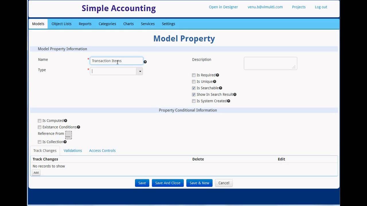 Add a new Property "Transaction Items" in Transaction Model - YouTube