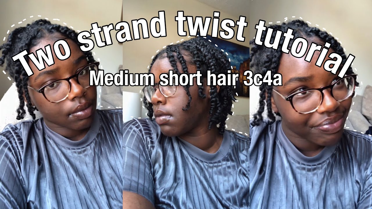 Two strand twist QUICK tutorial using the LAST PRODUCTS I HAD ...