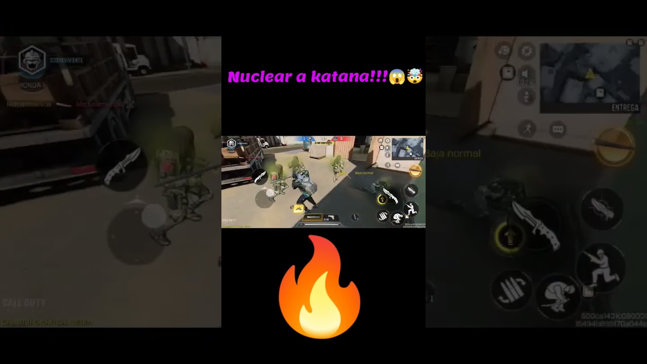 NUCLEAR a katana en Call of duty mobile!! #codmobile #cod #callofduty # ...