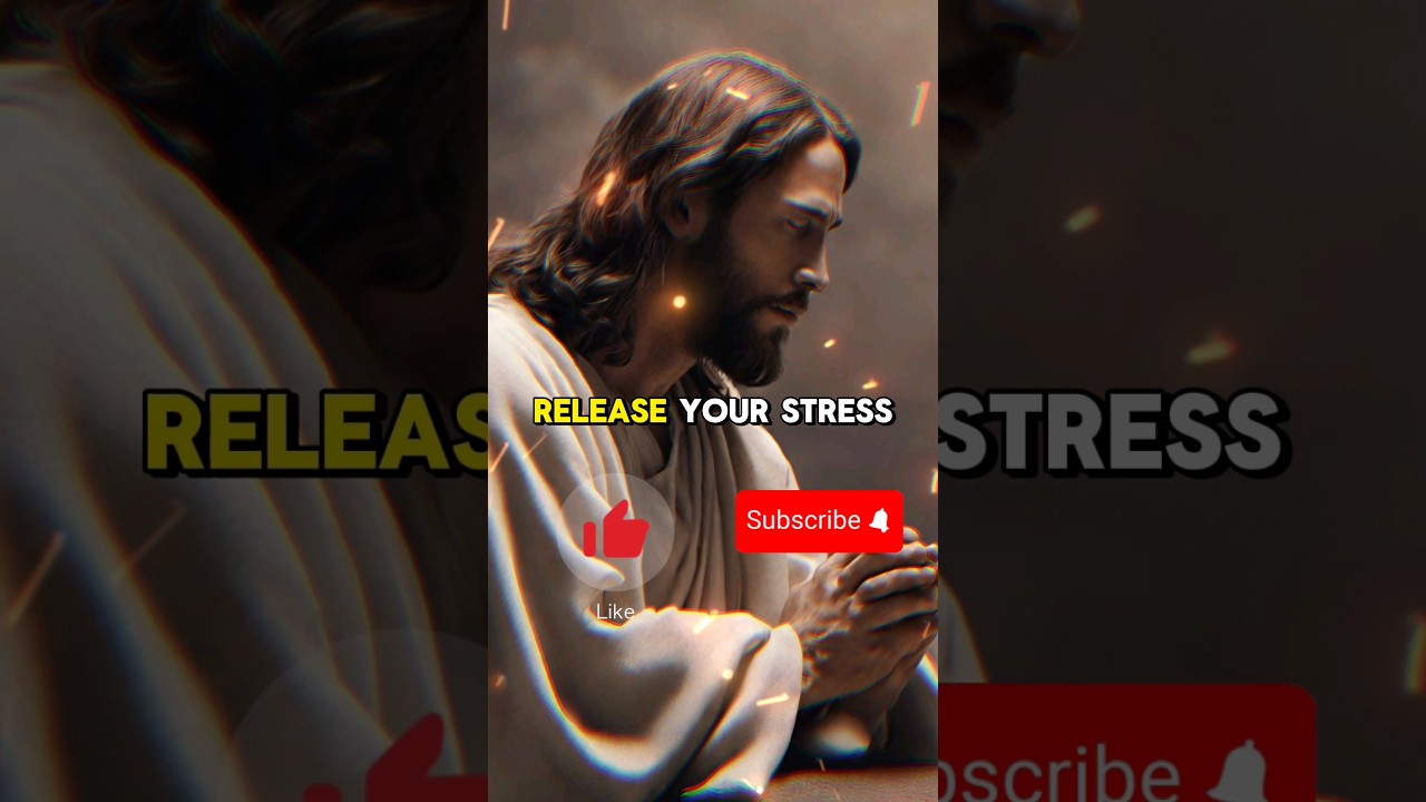 Prayer To Release Your STRESS #jesus #godmessage #viral - YouTube