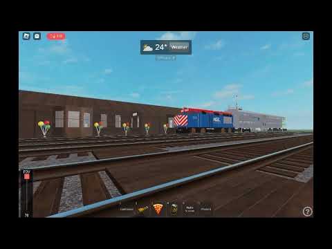 ROBLOX Railfanning at Riverside, IL S19E38: Metra Commuter Train - YouTube