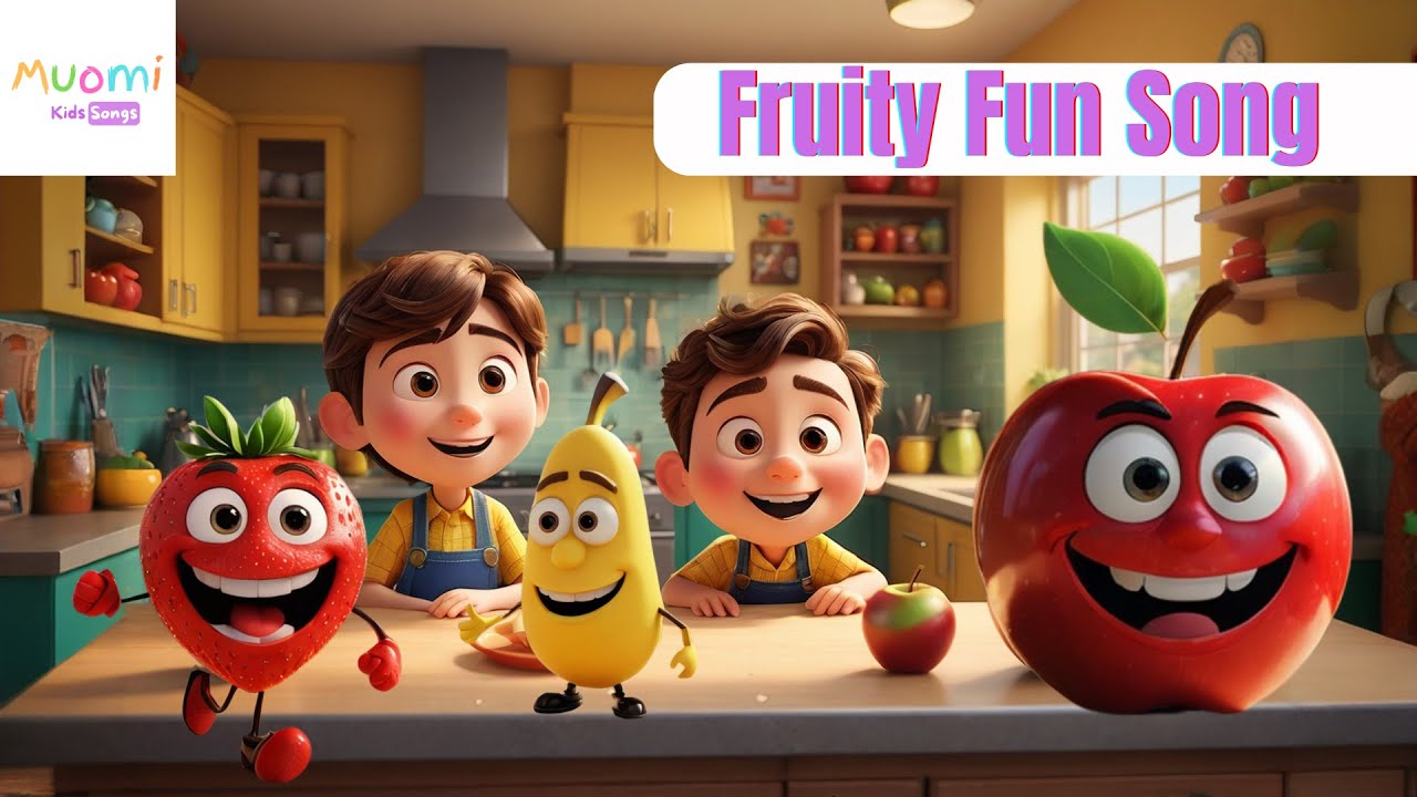 Fruity Fun Song - Kids Songs #kids #kidsvideo #cartoon #fruit #cartoons ...