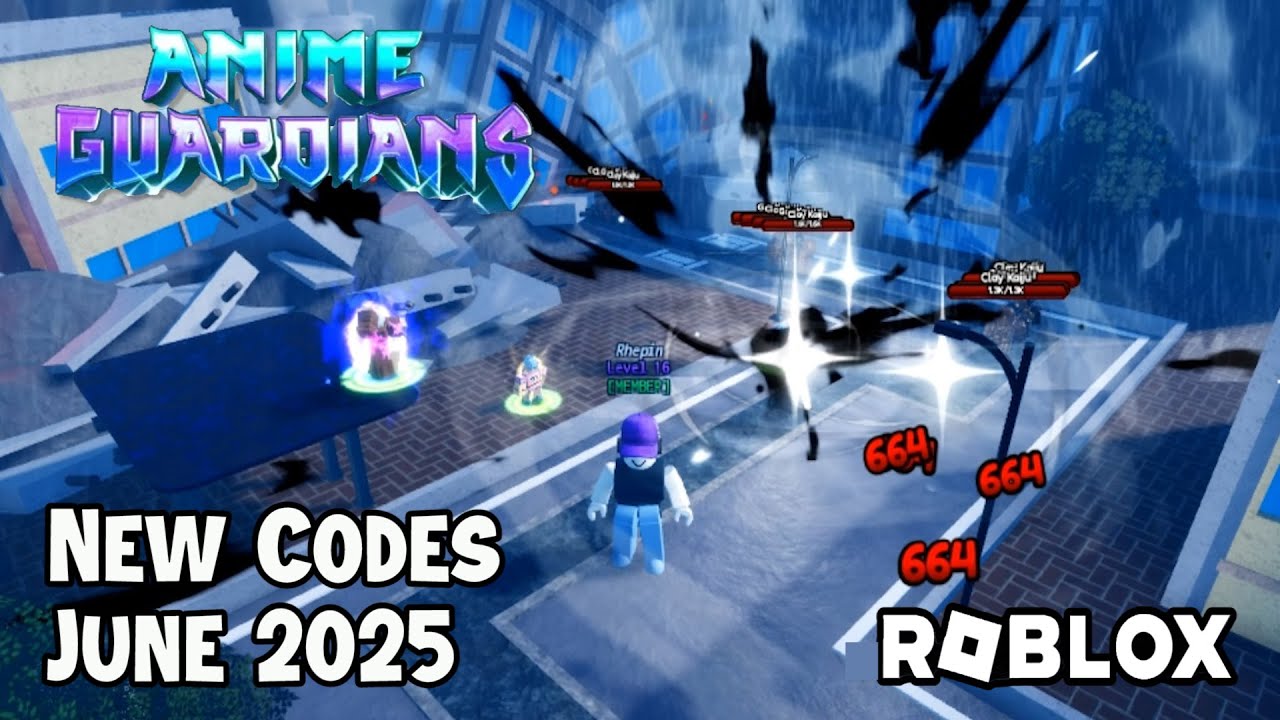 Roblox Anime Guardians New Codes June 2025 - YouTube