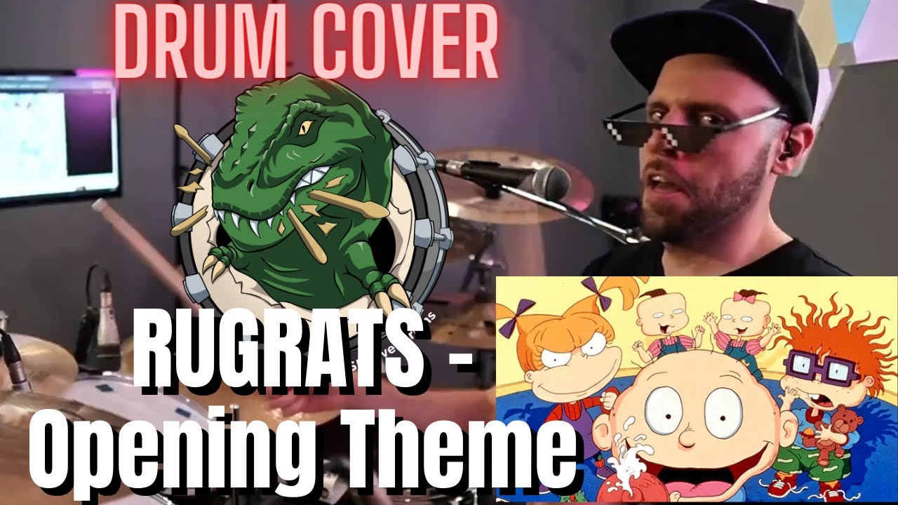 Rugrats Opening Theme Song | Drum Cover (Live Twitch Performance) - YouTube
