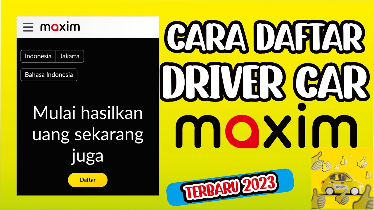 CARA DAFTAR MAXIM MOBIL 2023 | CARA DAFTAR PRIORITAS MAXIM CAR | MAXIM ...