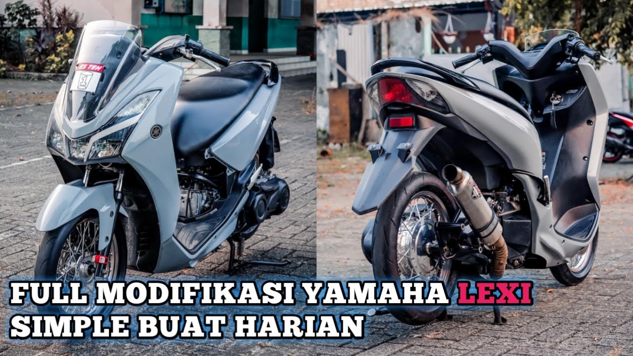 Galeri modifikasi yamaha Lexi murah keren #yamaha #viral #trending # ...