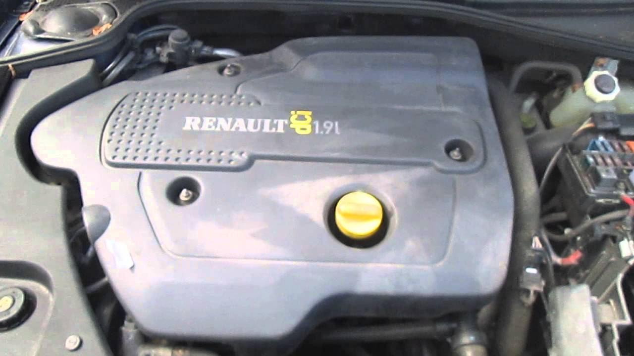 Renault Laguna Engine Complete 1.9 DCI 2003 - YouTube