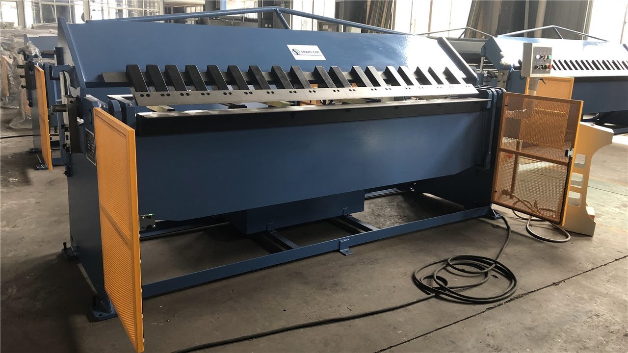 China Hydraulic Box and Pan Brakes,CNC Folding Machine,sheet metal folders 3×2500 - YouTube