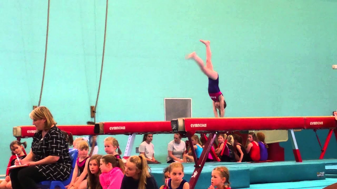 Kennedy's beam routine - YouTube