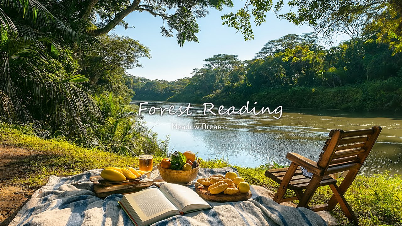 reading in the forest (a quiet life playlist) - YouTube
