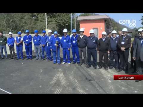 Lənkəranın Haftoni qəsəbəsinə təbii qaz verildi