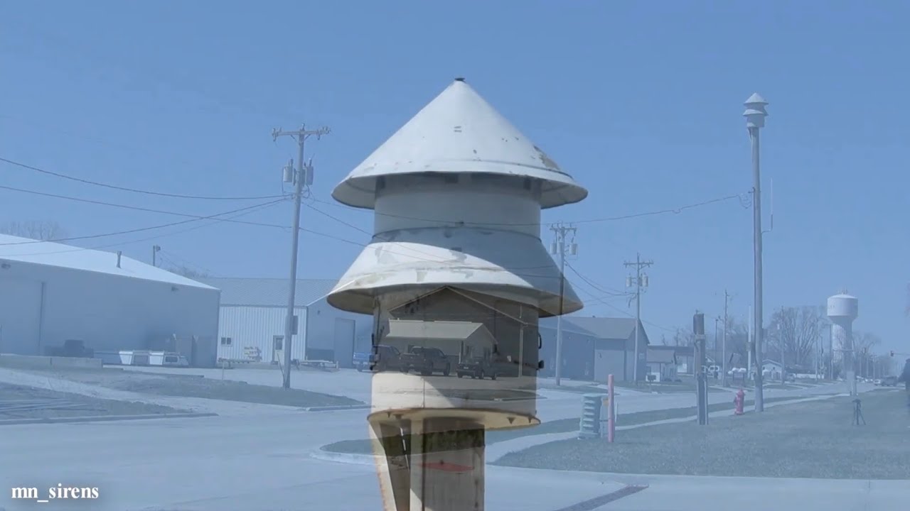 Fedelcode Model 7 Siren Test - Alert - Huxley, Iowa - YouTube