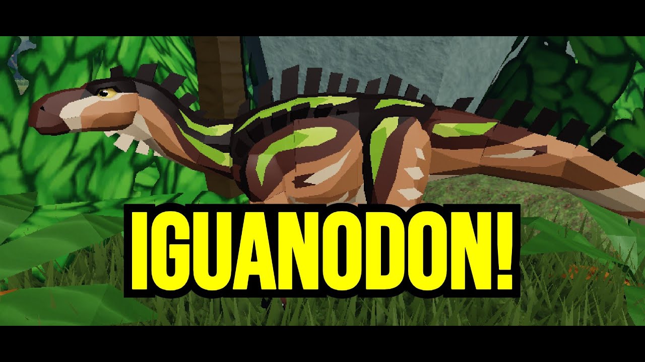 IGUANODON SNEAKS + HOW FOSSILS WORK! [Roblox Prehistoria Part 11] - YouTube