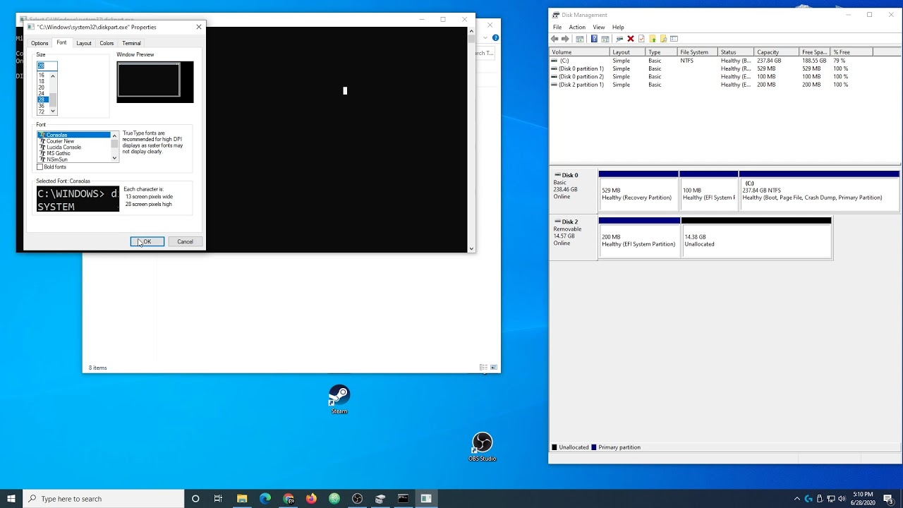 How To Delete A Protected Efi Disk Partition With Windows
