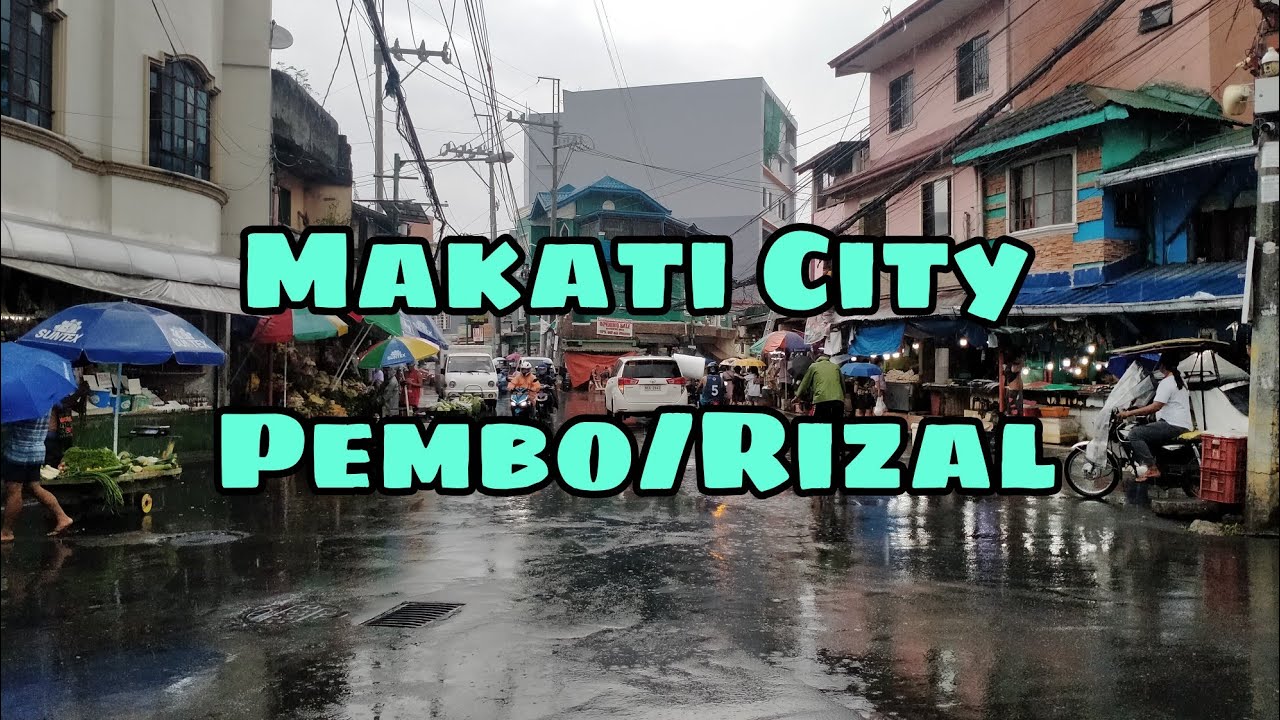 Pembo/Rizal, Makati City short walk tour @titorey9415 - YouTube