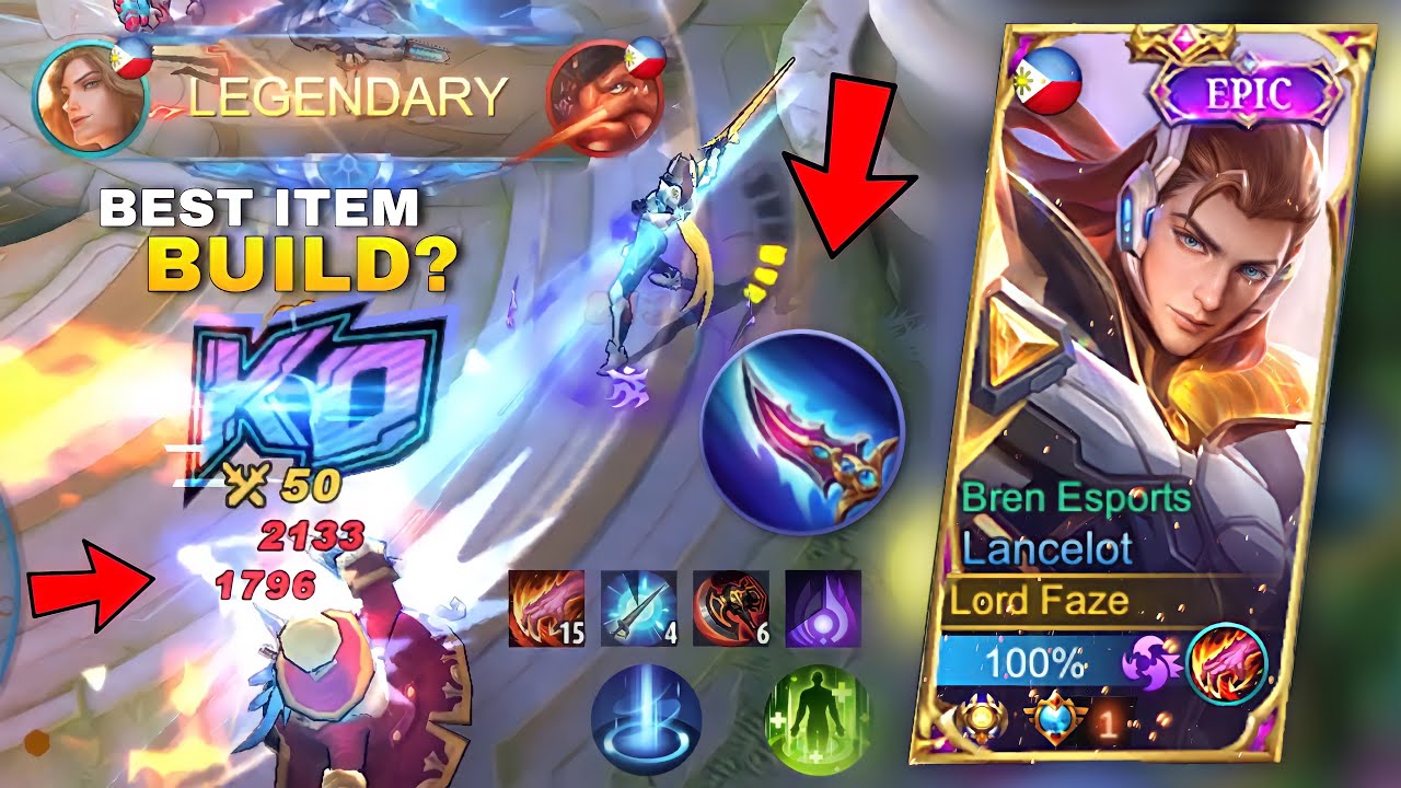 LANCELOT OLD BUILD IS BACK? - LANCELOT BUILD AND EMBLEM 2021 - LANCELOT ...
