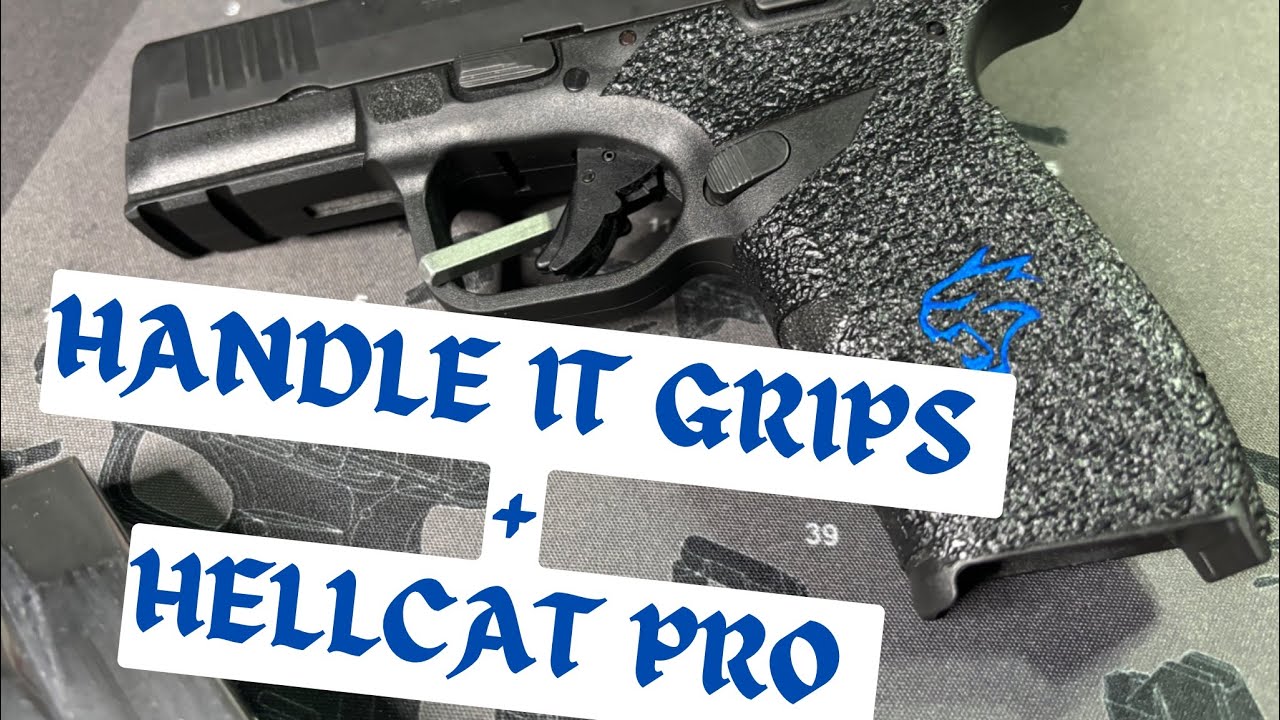 HELLCAT PRO HANDLE IT GRIPS INSTALLATION - YouTube