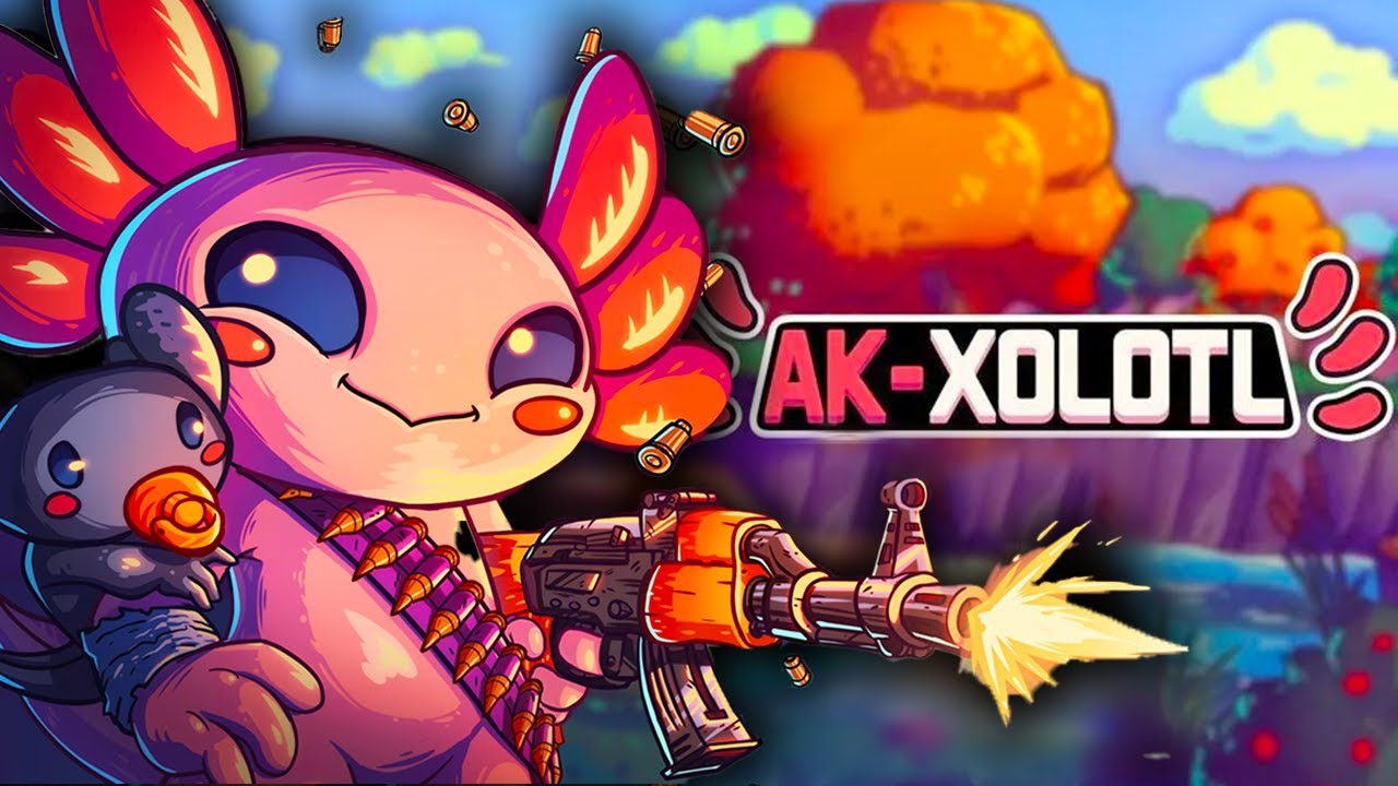 Enter The Gungeon + Cute Axolotls = This Game! | AKxolotl - YouTube