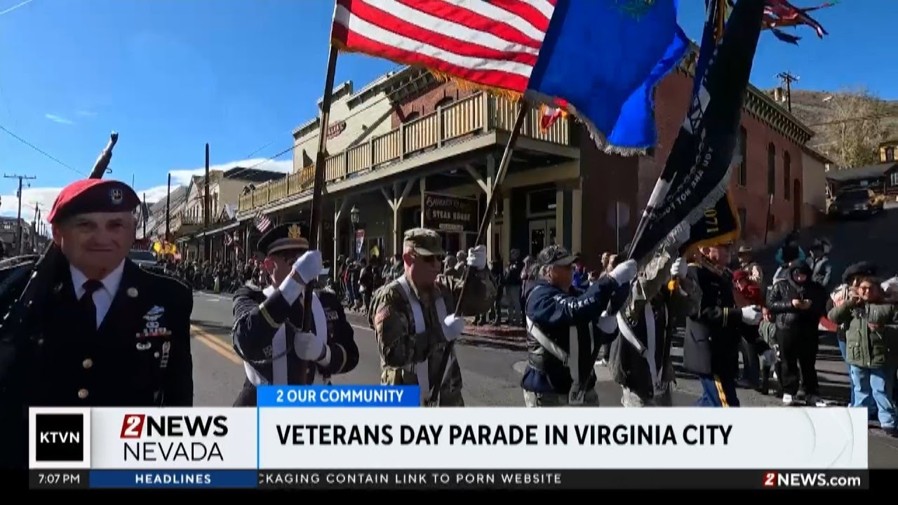 Veterans Day Parade in Virginia City - YouTube