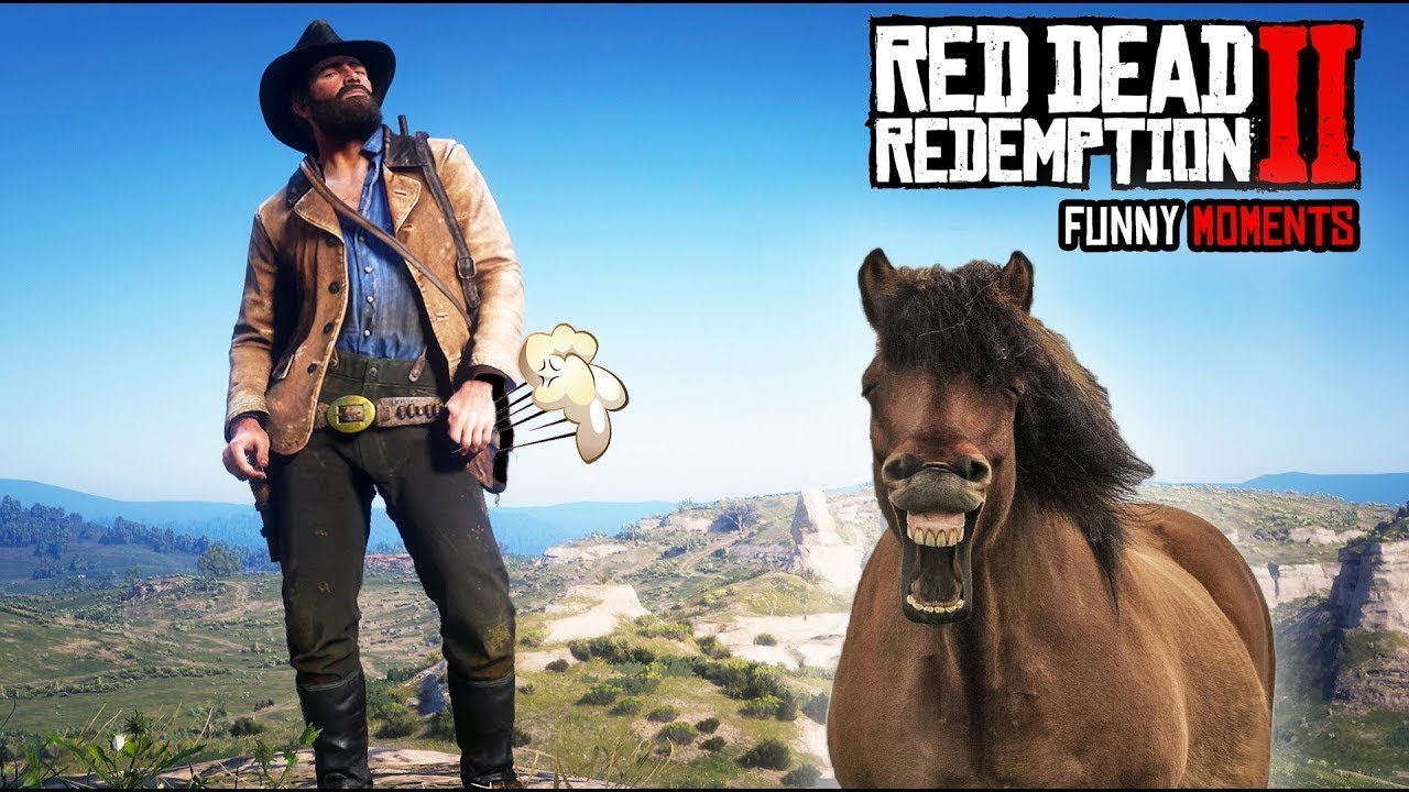 Red Dead Redemption 2 - Funny Moments Compilation! #1 try not to laugh ...