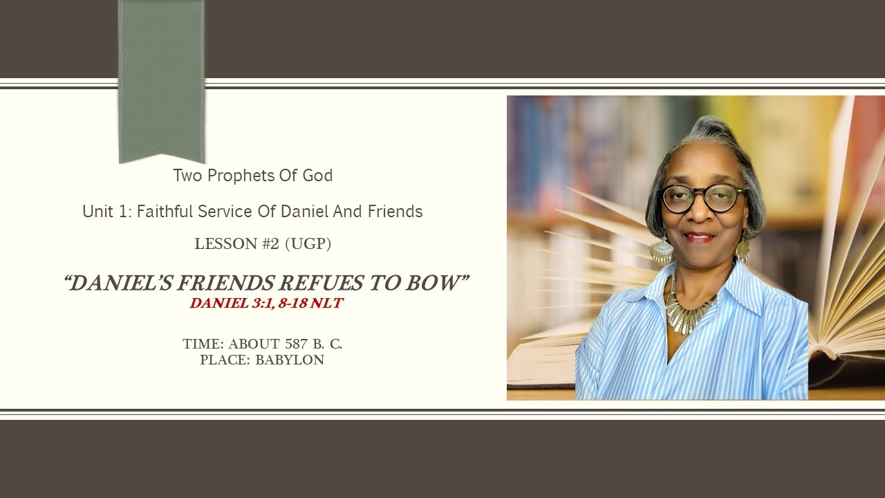 "Daniel's Friends Refuse To Bow" Daniel 3:1, 8-18 - YouTube