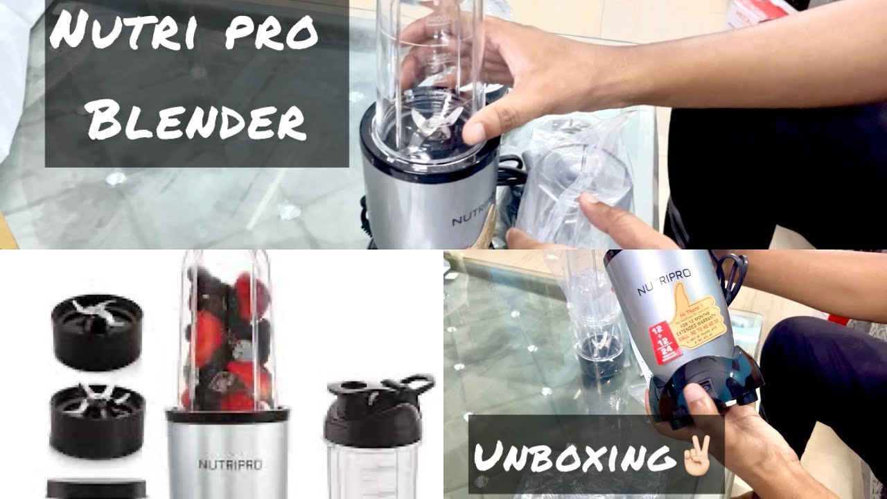 NUTRI PRO ||GRINDER MIXER|| UNBOXING ! - YouTube