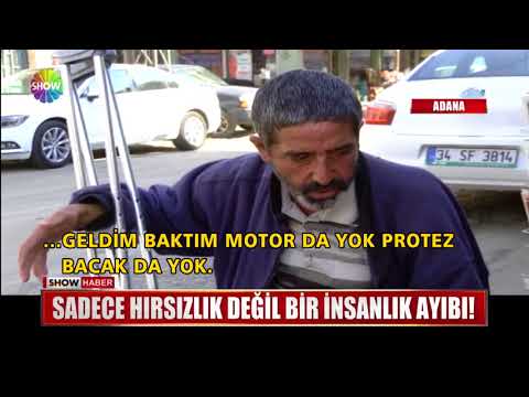 Sadece hırsızlık değil bir insanlık ayıbı!