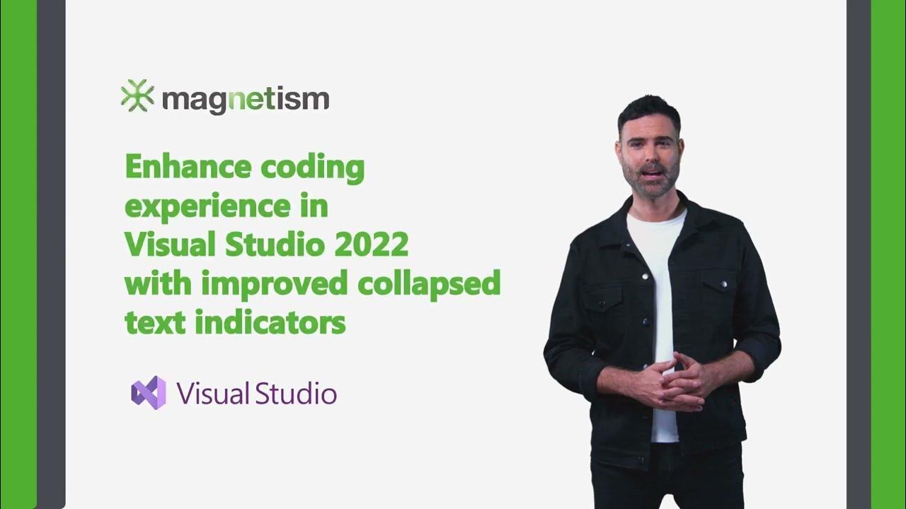 How to customize collapsed text indicators in Visual Studio 2022 - YouTube
