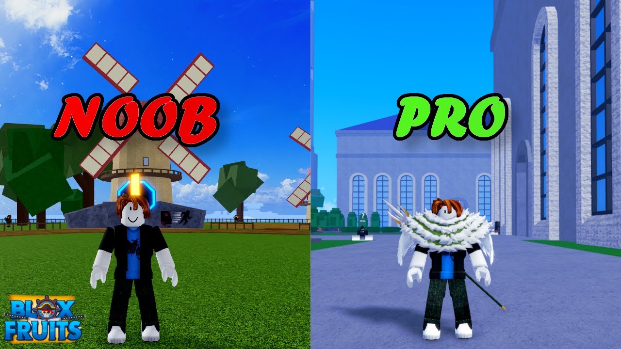 Starting Over as Noob and Become Pro in 1 Hour | Blox Fruits | Roblox ...