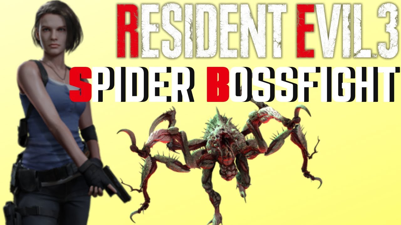 Resident Evil 3 Remake Gameplay Maggot Spider Boss Fight! - YouTube