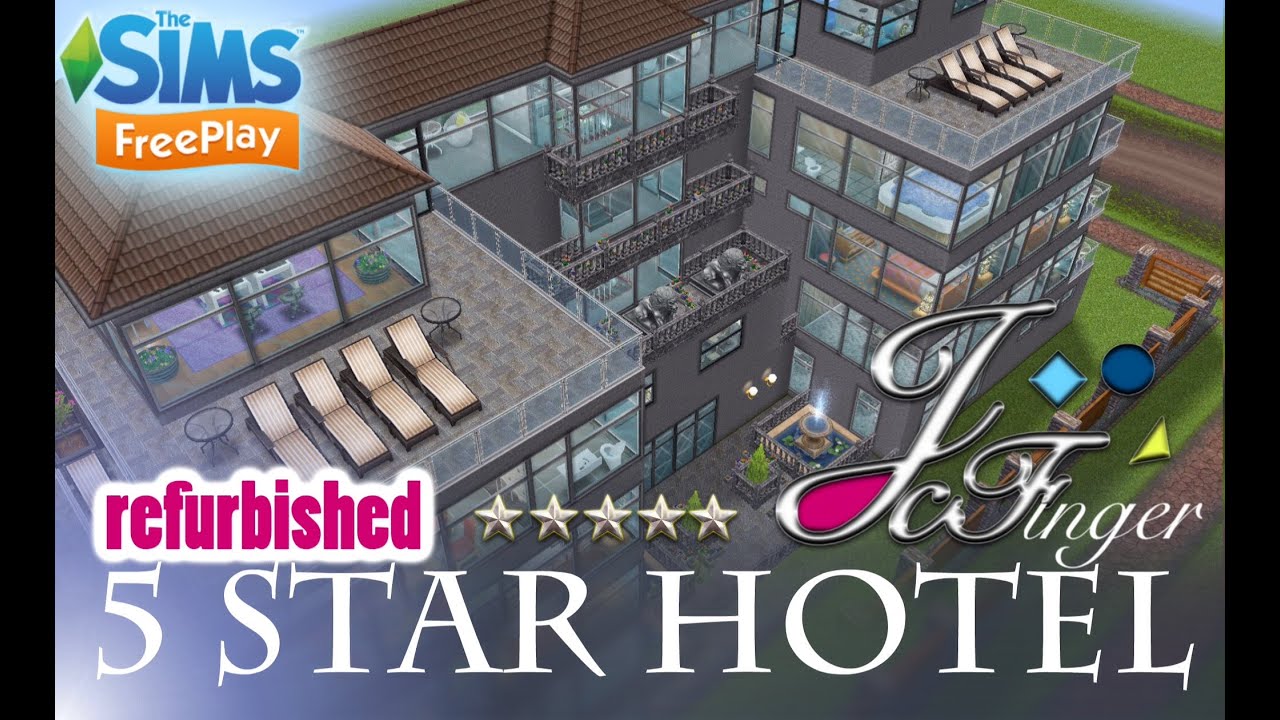 Sims FreePlay (Original Design) REFURBISHED 5⭐️ LUXURY HOTEL by Joy ...