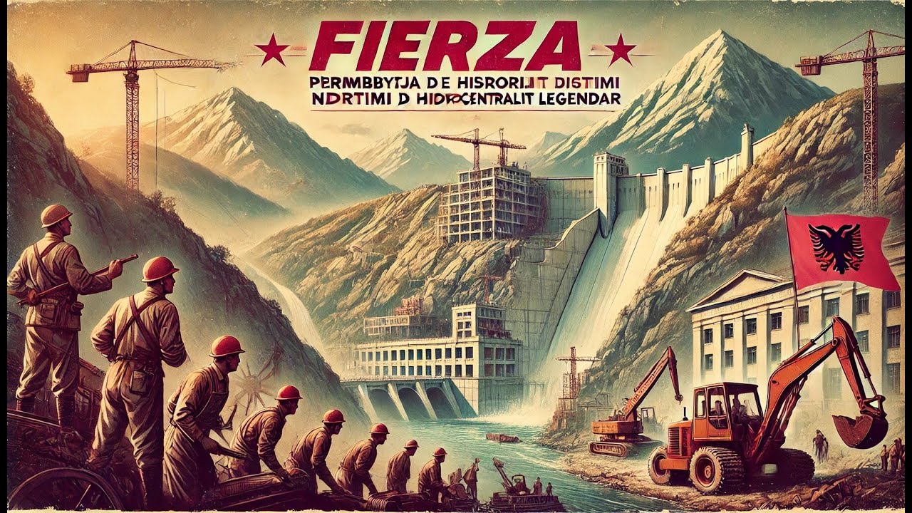 Fierza: Historia dhe Ndërtimi i Hidrocentralit Legjendar #historiani # ...