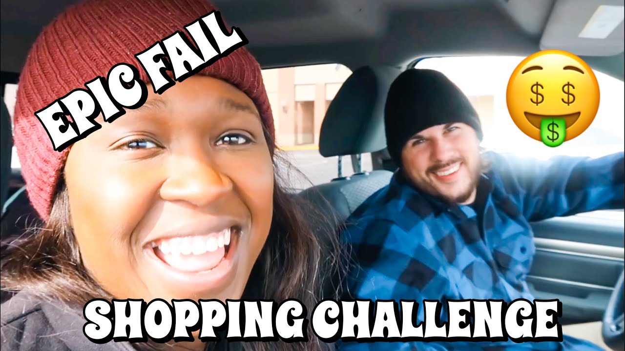 SHOPPING CHALLENGE|COUPLE EDITION|SHOPPING HAUL - YouTube