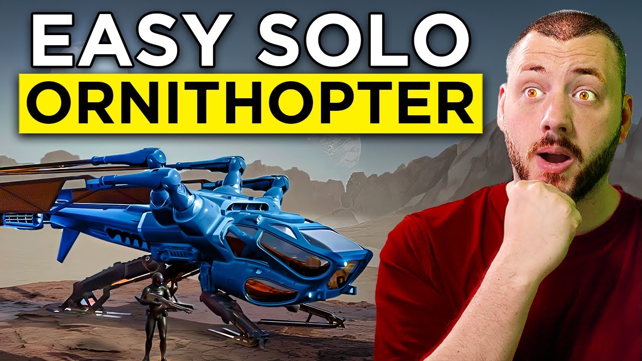 How I Got My Ornithopter Fast in Dune Awakening! - YouTube